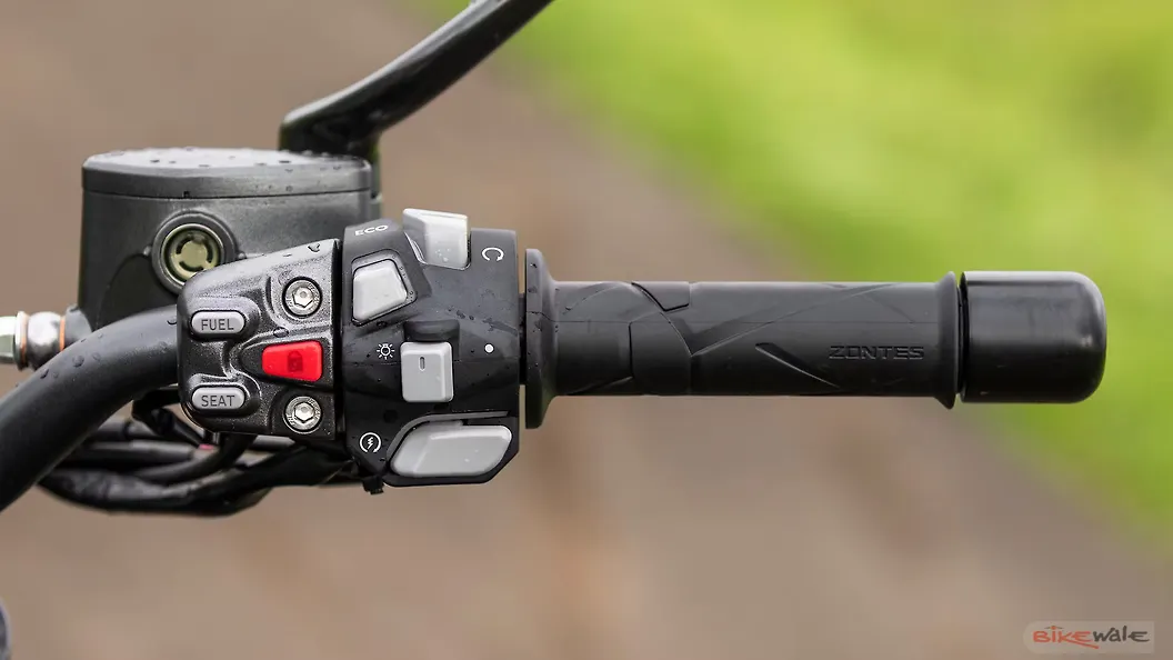 Zontes 350R Engine Start Switch Image – BikeWale