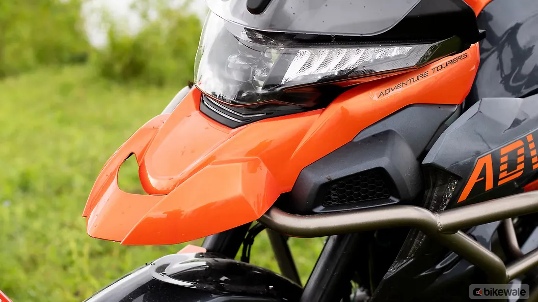 Zontes 350T Front Beak Image – BikeWale