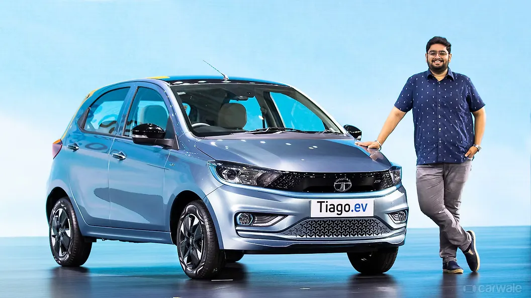 Tiago EV Right Front Three Quarter Image, Tiago EV Photos in India ...