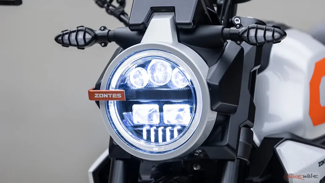 Zontes GK350 Head Light Image – BikeWale