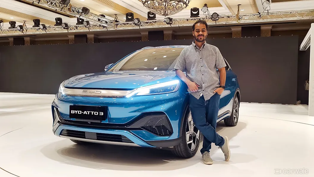 Atto 3 Left Front Three Quarter Image, Atto 3 Photos in India - CarWale