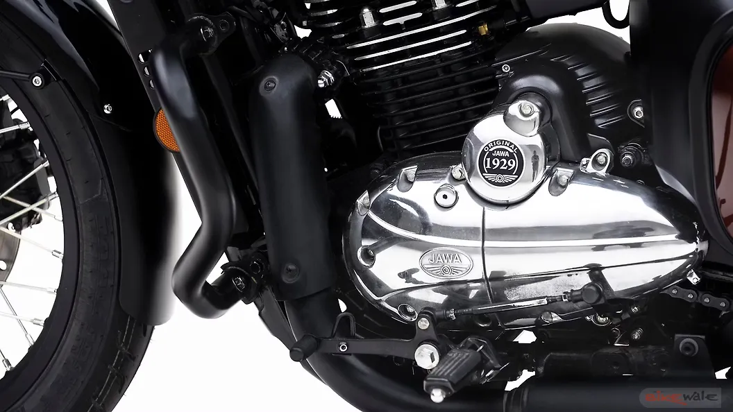 Jawa 42 Bobber Engine From Left Image – BikeWale