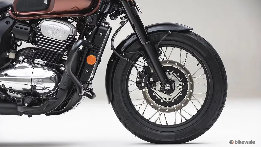Jawa 42 Bobber Front Wheel Image – BikeWale