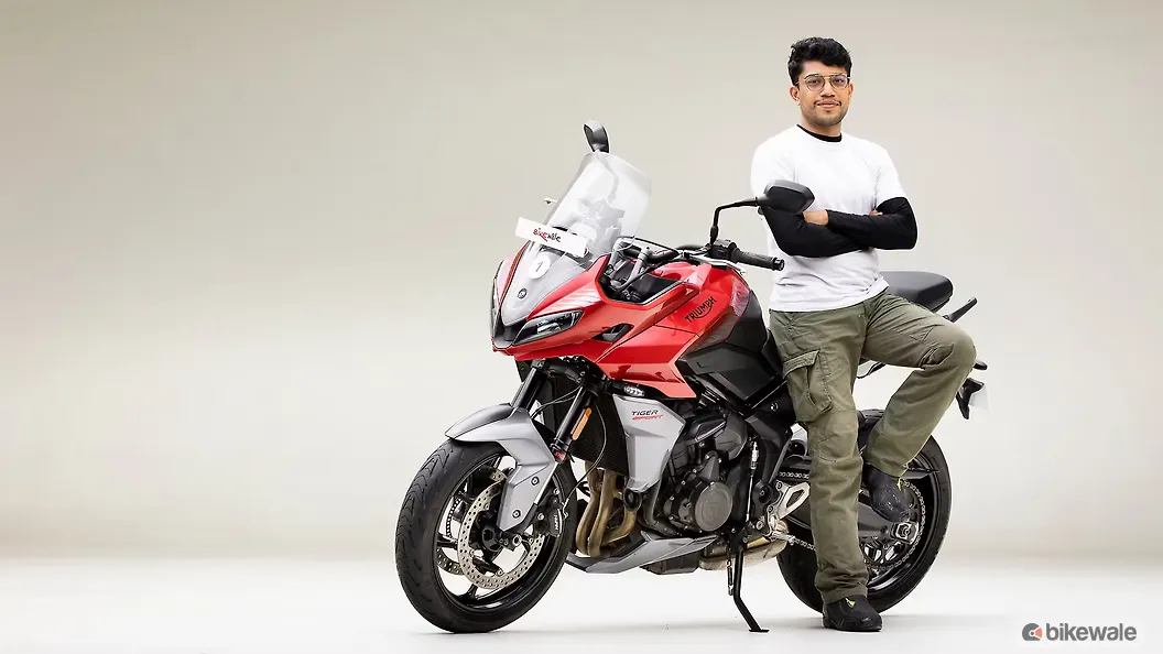 Triumph Tiger Sport 660 Left Side View Image – BikeWale