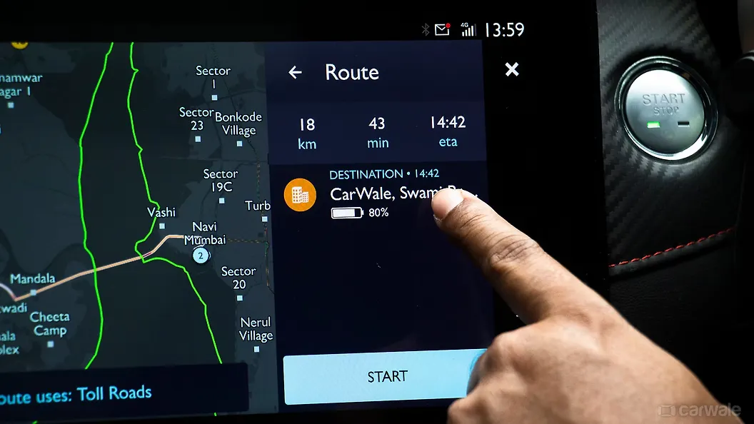 ZS EV Infotainment System Image, ZS EV Photos in India - CarWale
