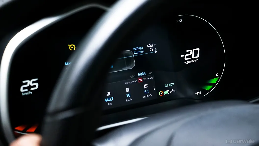 ZS EV Instrument Cluster Image, ZS EV Photos in India - CarWale