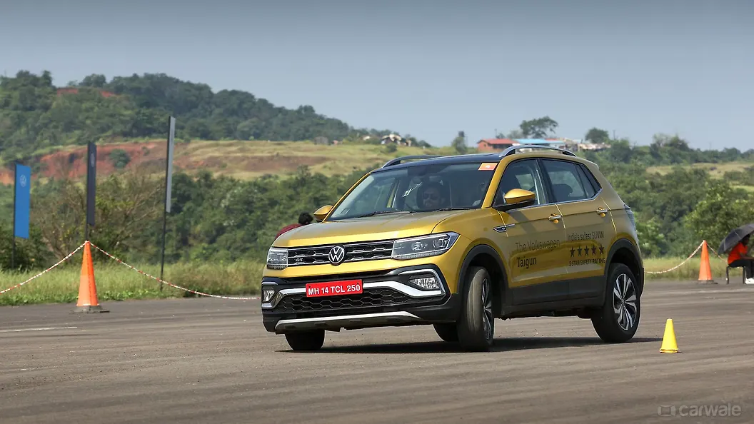 Taigun Left Front Three Quarter Image, Taigun Photos in India - CarWale