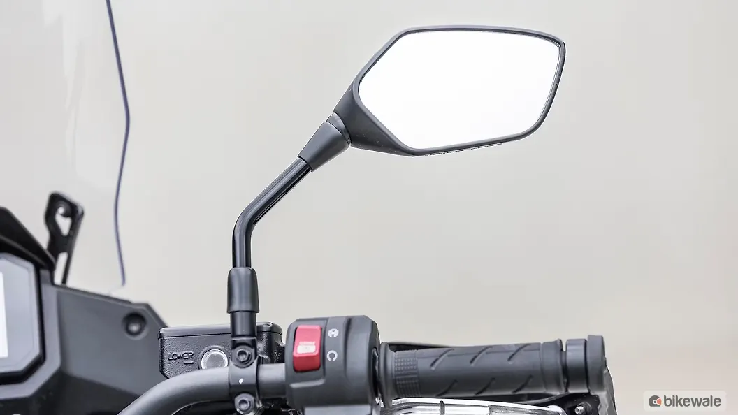 Honda Transalp XL750 Rear View Mirror Image – BikeWale