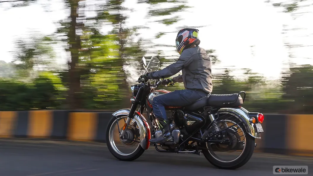 Royal Enfield Classic 350 Left Rear Three Quarter Image – BikeWale
