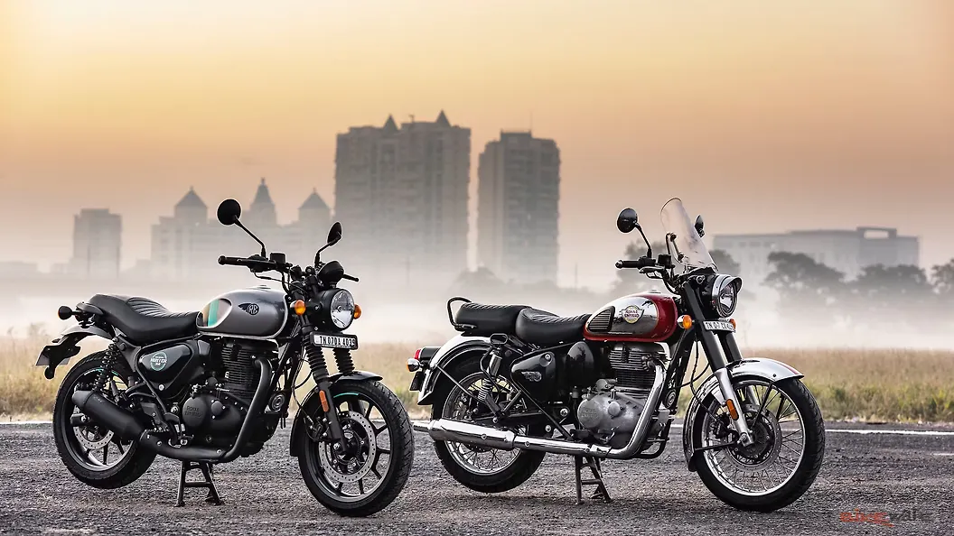 Royal Enfield Classic 350 Right Front Three Quarter Image – BikeWale