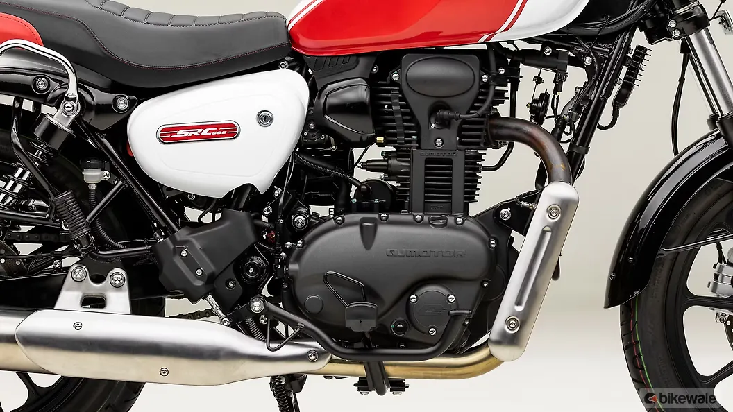 QJ Motor SRC 500 Engine From Right Image – BikeWale