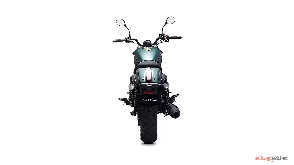 QJ Motor SRV 300 Right Front Three Quarter Image – BikeWale