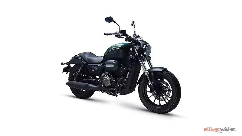 QJ Motor SRV 300 Right Front Three Quarter Image – BikeWale