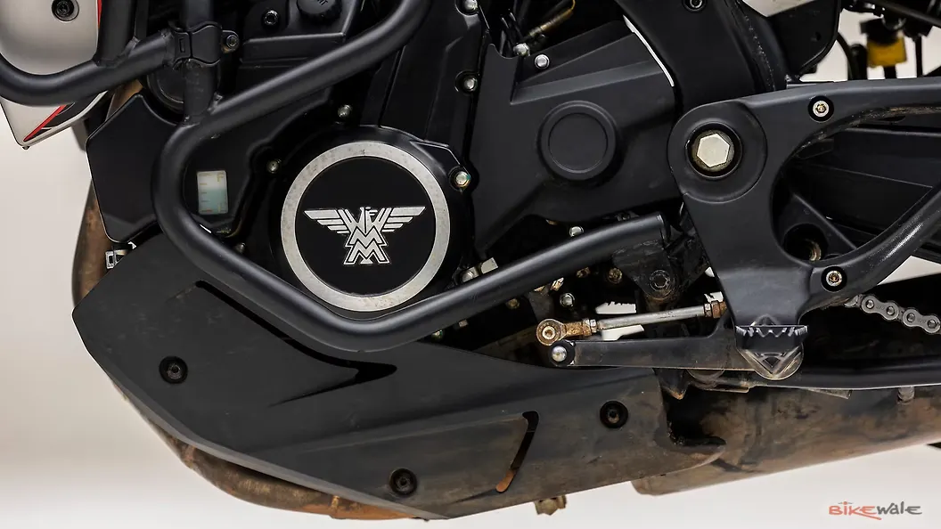 Moto Morini X-Cape Engine From Left Image – BikeWale
