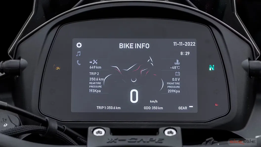 Moto Morini X-Cape TFT / Instrument Cluster Image – BikeWale