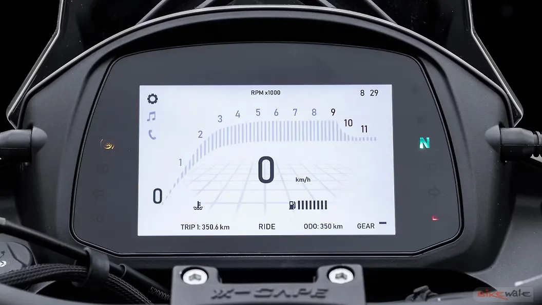 Moto Morini X-Cape TFT / Instrument Cluster Image – BikeWale