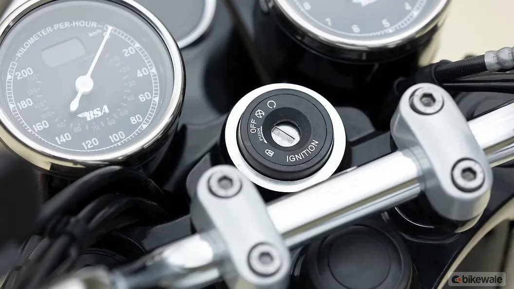 BSA Gold Star 650 Steering Lock Image – BikeWale