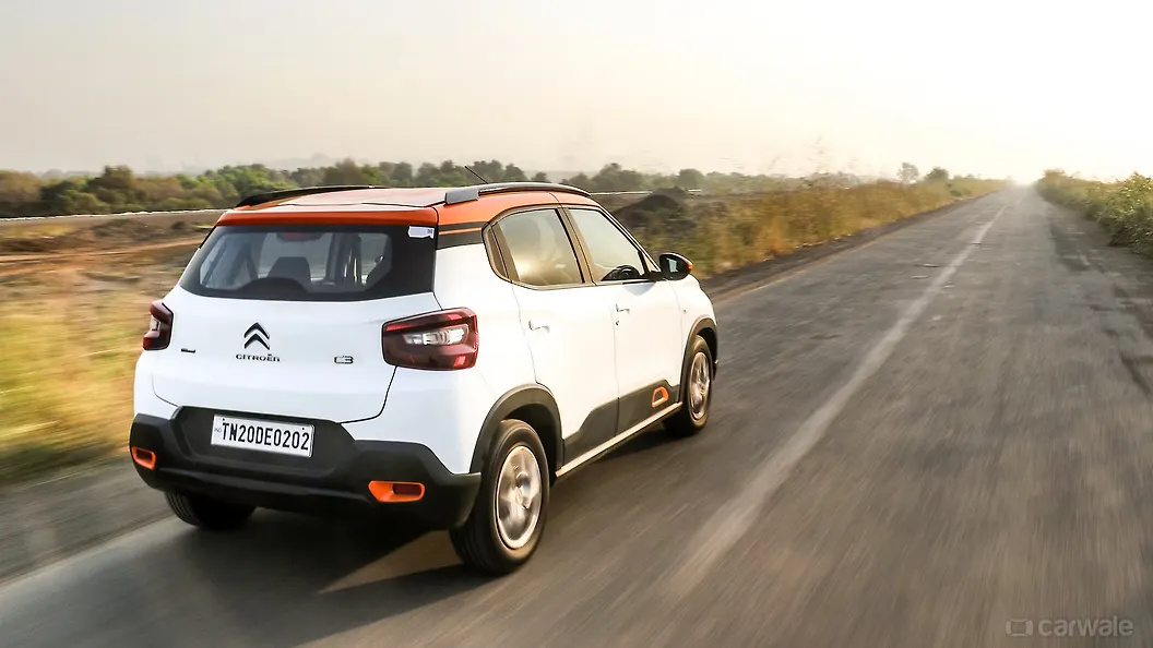 C3 Right Rear Three Quarter Image, C3 Photos in India - CarWale
