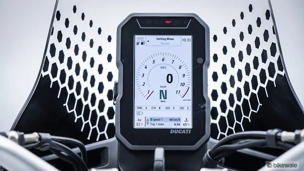 Ducati DesertX Speedometer Image – BikeWale