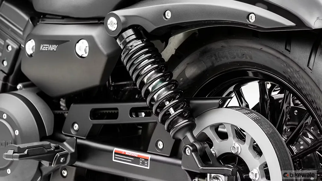 Keeway V302C Rear Suspension Image – BikeWale