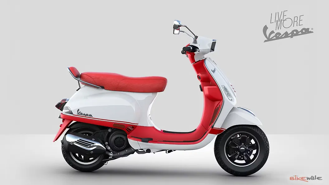 Vespa SXL 150 Left Front Three Quarter Image – BikeWale