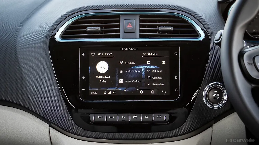Tiago EV Infotainment System Image, Tiago EV Photos in India - CarWale Tiago EV Infotainment System Image, Tiago EV Photos in India - CarWale