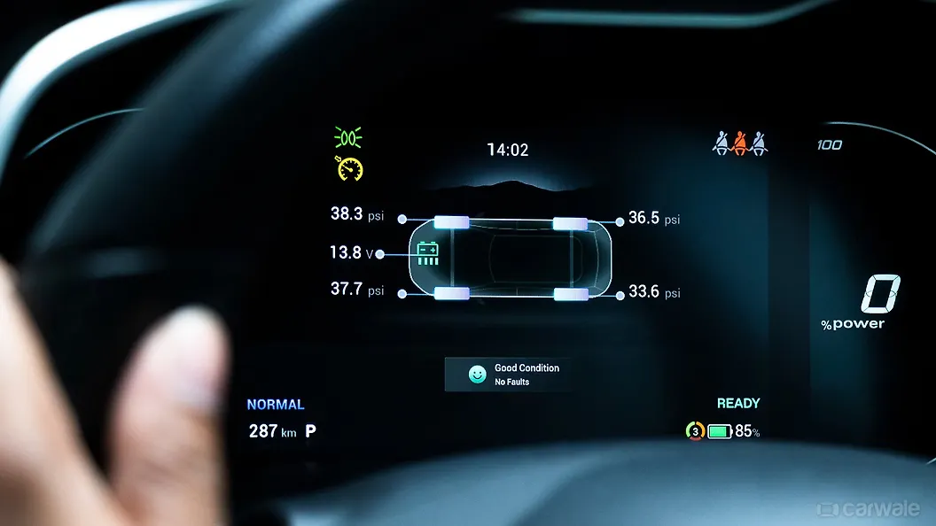 ZS EV Instrument Cluster Image, ZS EV Photos in India - CarWale