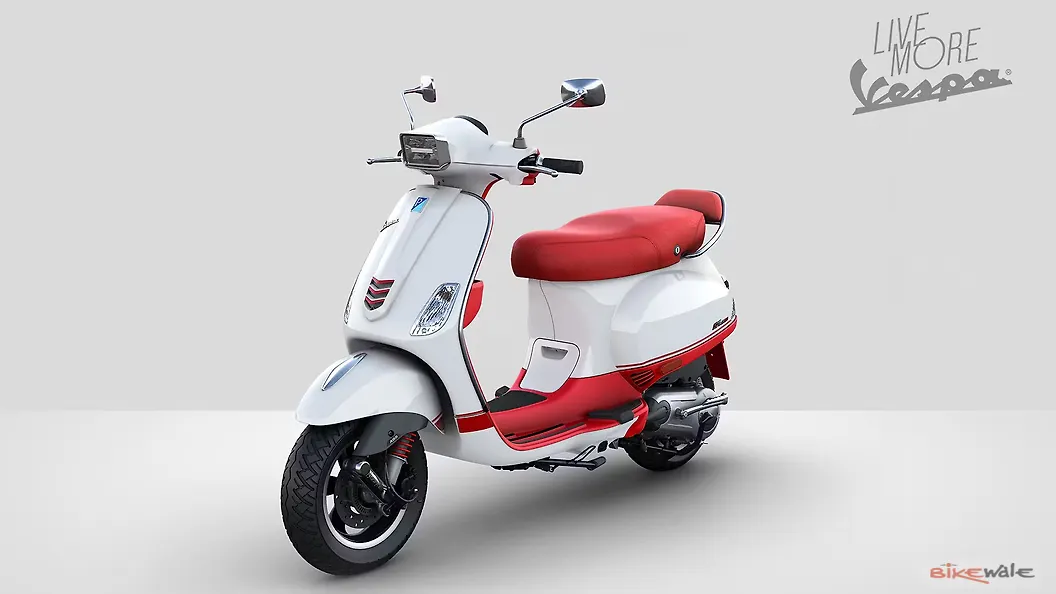 Vespa SXL 125 Left Front Three Quarter Image – BikeWale