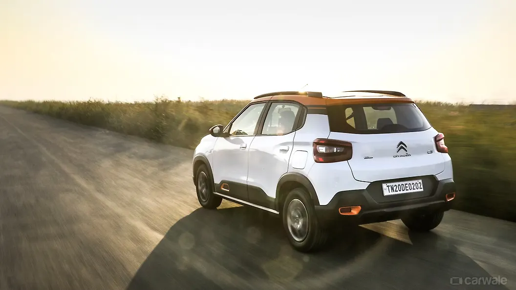 C3 Right Rear Three Quarter Image, C3 Photos in India - CarWale