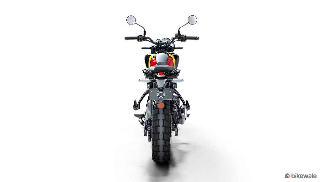 Royal Enfield Guerrilla 450 Rear View Image – BikeWale