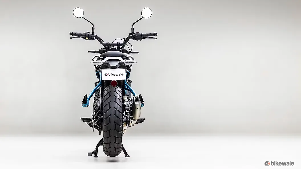 Royal Enfield Guerrilla 450 Right Rear Three Quarter Image – BikeWale