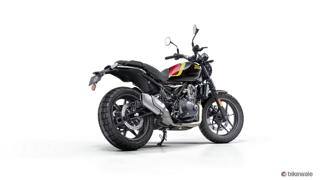 Royal Enfield Guerrilla 450 Right Rear Three Quarter Image – BikeWale