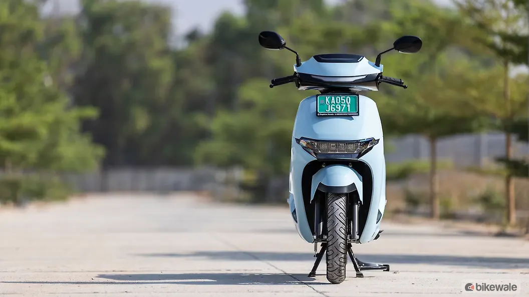 Honda Activa e Left Front Three Quarter Image – BikeWale