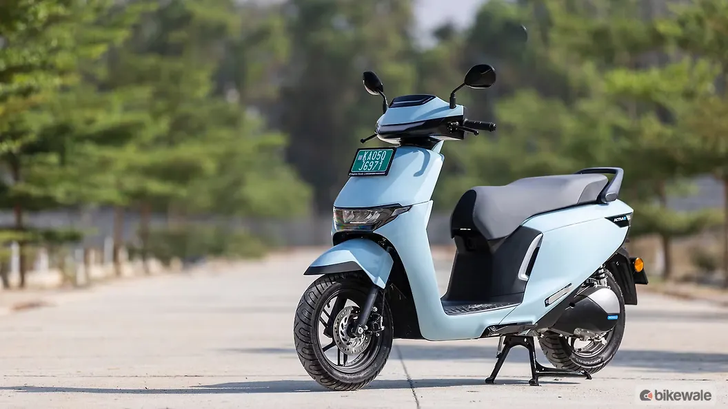 Honda Activa e Left Front Three Quarter Image – BikeWale