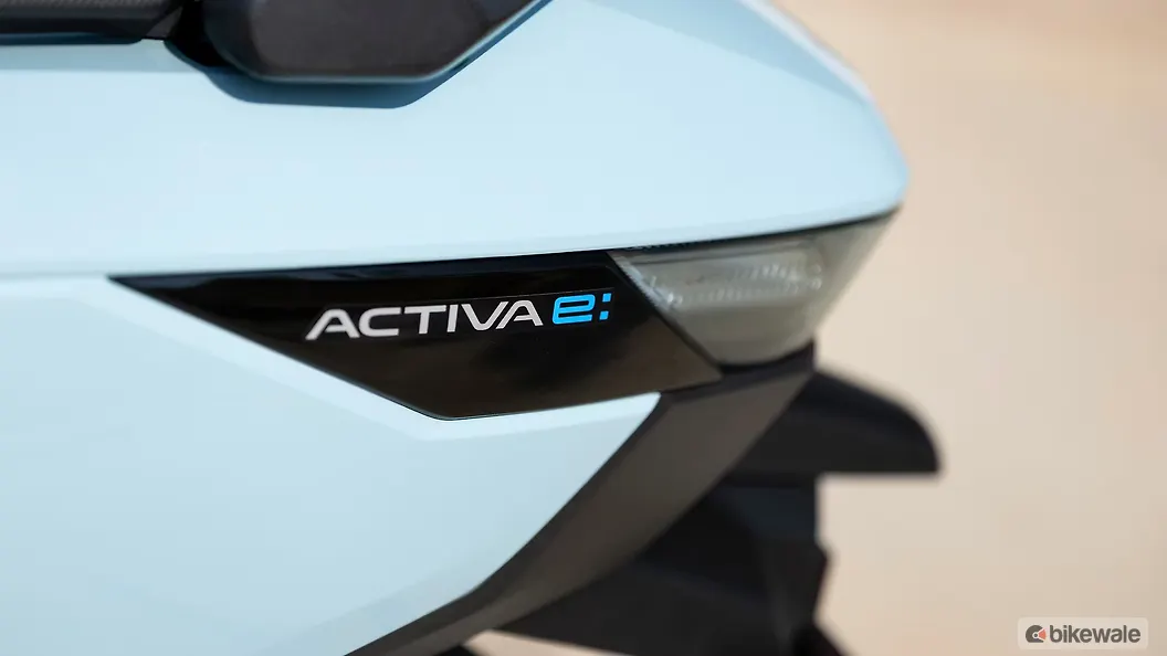 Honda Activa e left Side Body Panel Decal Image – BikeWale