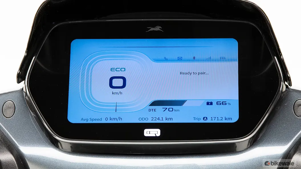 TVS iQube Instrument Cluster Image – BikeWale