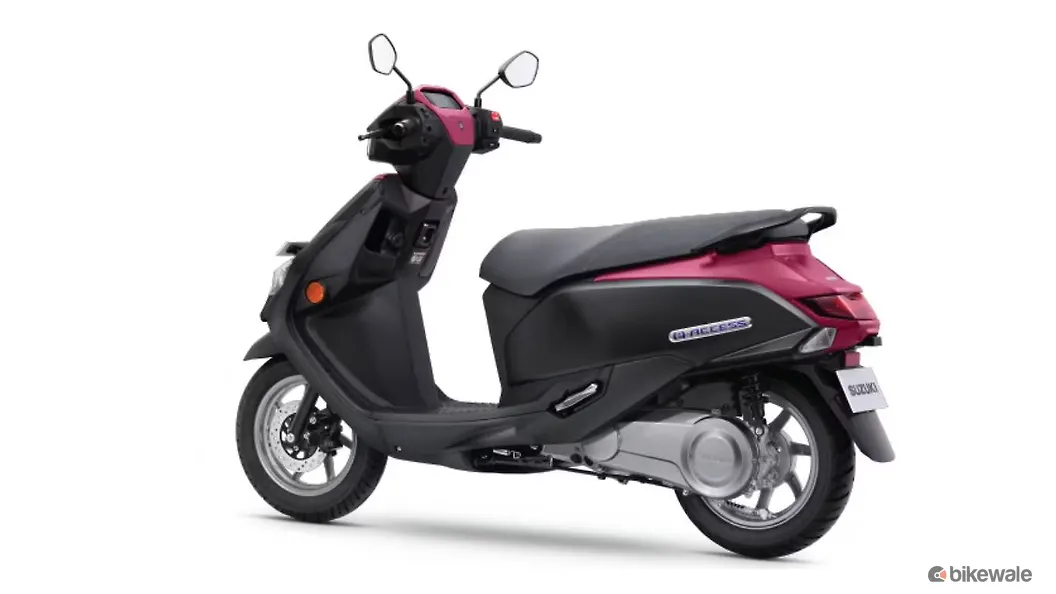 Suzuki E Access Rear View Image – BikeWale
