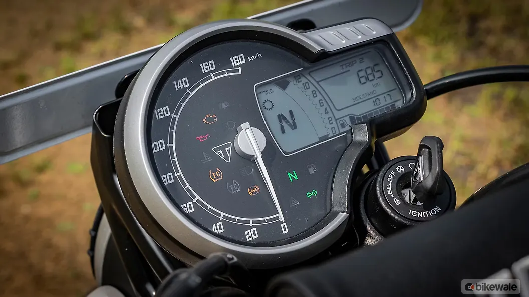 Triumph Scrambler 400 X Speedometer Image – BikeWale