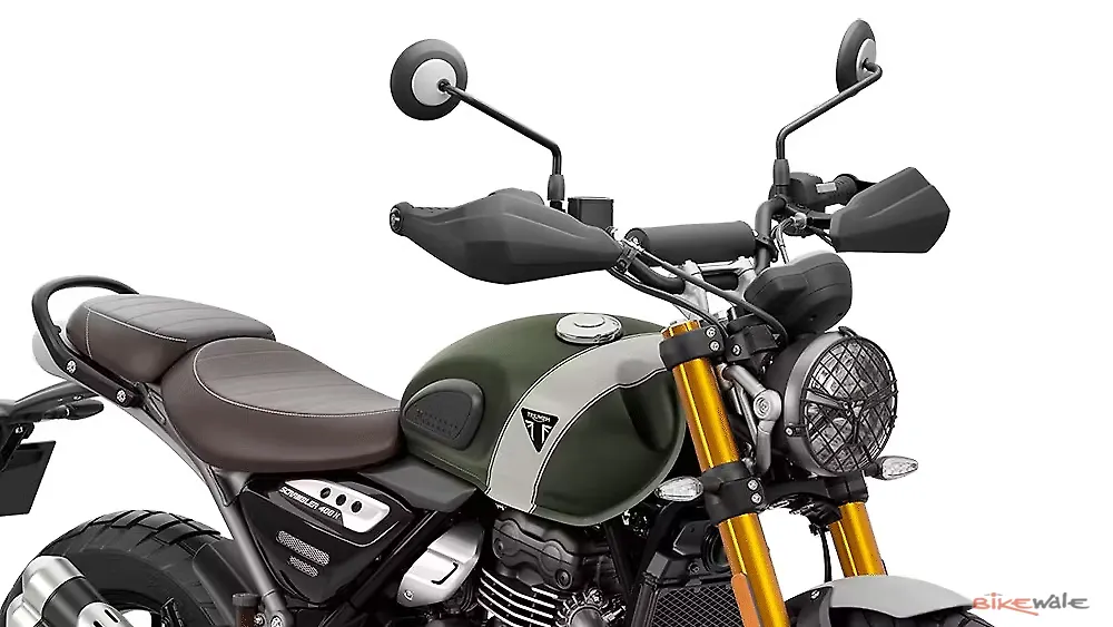 Triumph Scrambler 400 X Saree Guard Image – BikeWale
