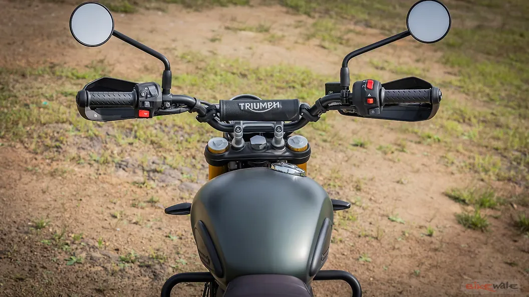 Triumph Scrambler 400 X Fuel Tank Image – BikeWale