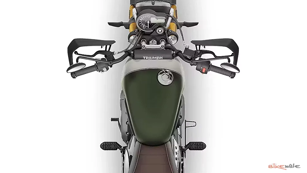 Triumph Scrambler 400 X Fuel Tank Image – BikeWale