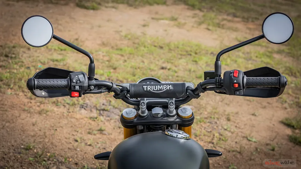 Triumph Scrambler 400 X Left Side Multifunction Switchgear Image – BikeWale