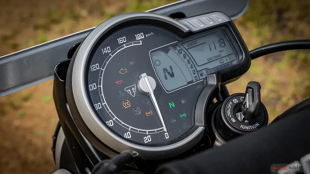 Triumph Scrambler 400 X TFT / Instrument Cluster Image – BikeWale
