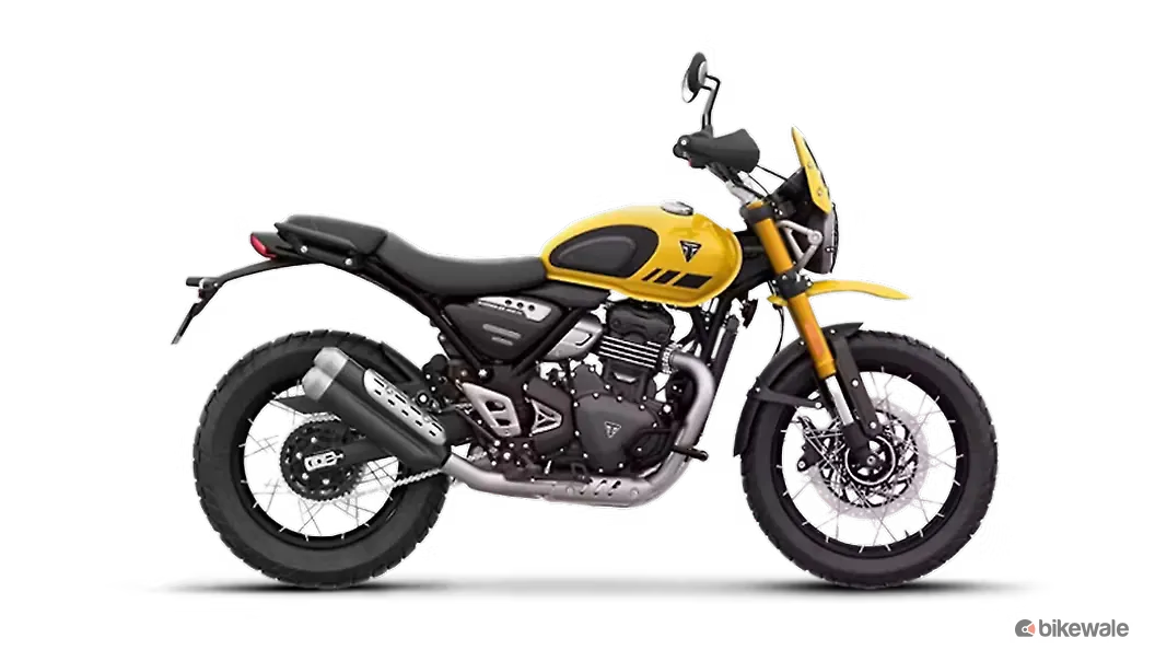 Triumph Scrambler 400 X Right Side View Image – BikeWale