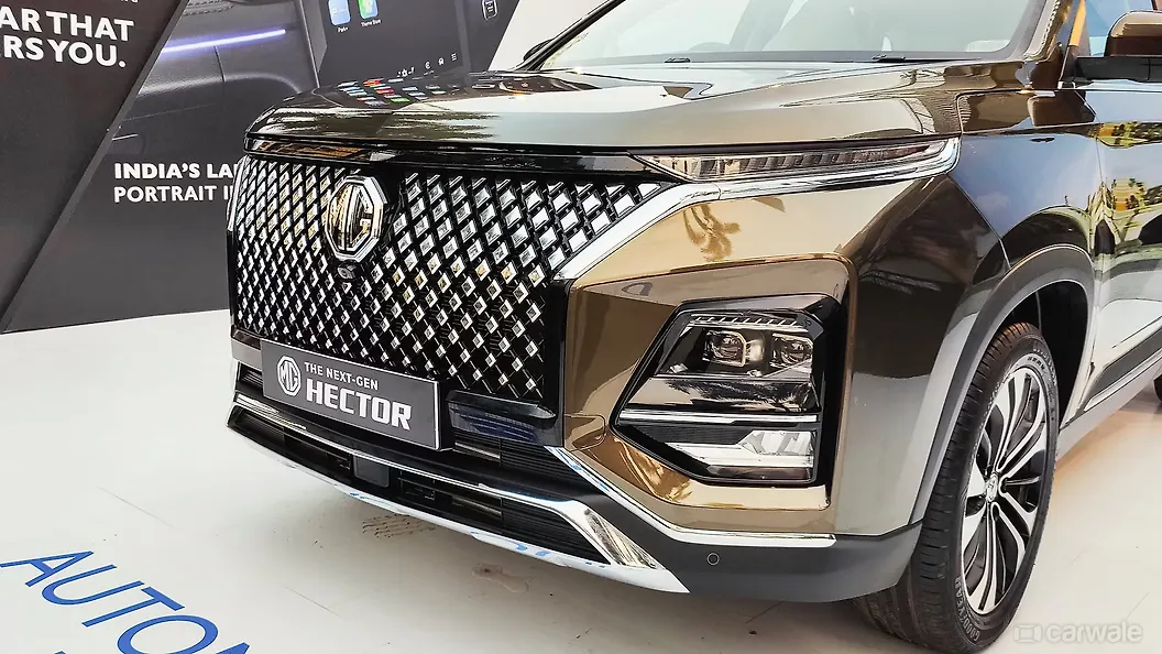 Hector Grille Image, Hector Photos in India - CarWale