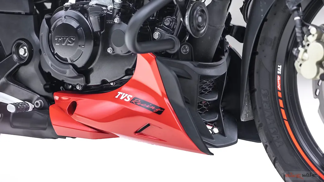 TVS Apache RTR 160 Engine Cowl Image – BikeWale