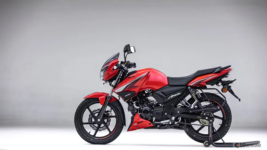 TVS Apache RTR 160 Left Side View Image – BikeWale
