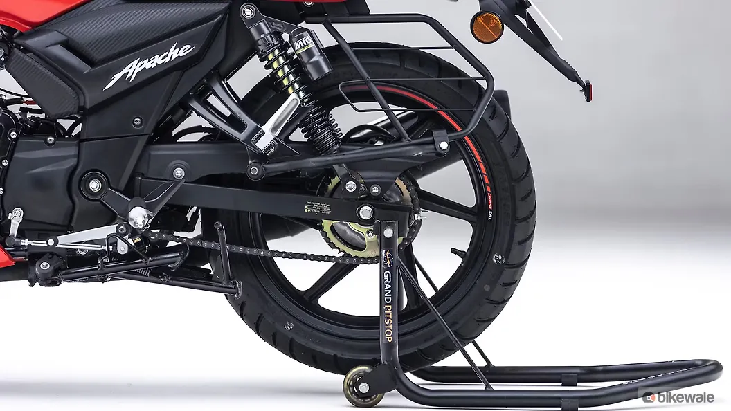 TVS Apache RTR 160 Rear Tyre Image – BikeWale