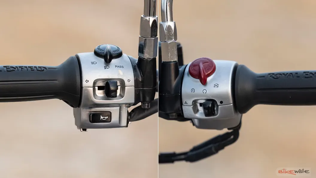 Royal Enfield Super Meteor 650 Handle Bar Image – BikeWale