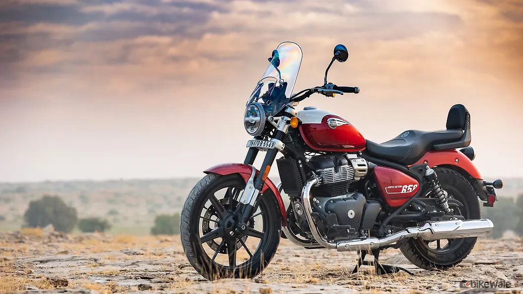 Royal Enfield Super Meteor 650 Left Side View Image – BikeWale